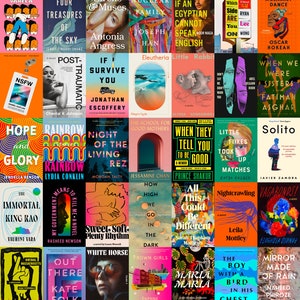 100 Pcs CUSTOM BOOK COVER Collage Wall Kit Romance/dystopian/action ...