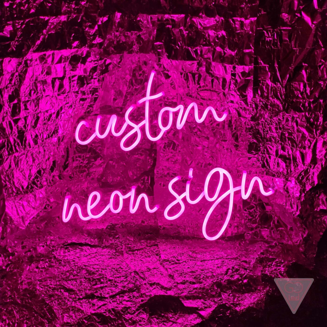 Design Your Own Neon Sign,design Your Own Office Neon Sign,led Neon ...