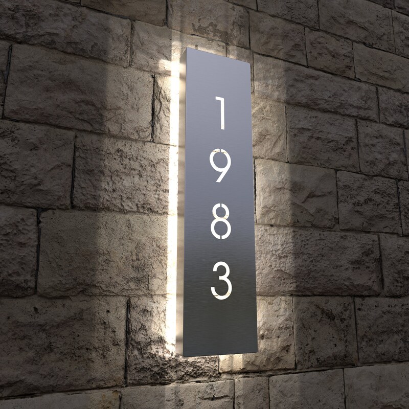 Led House Number - Etsy