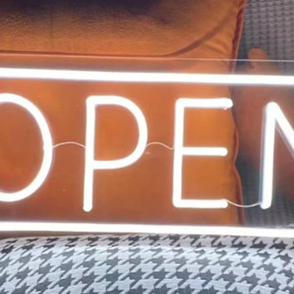 Lighted Open Sign - Etsy