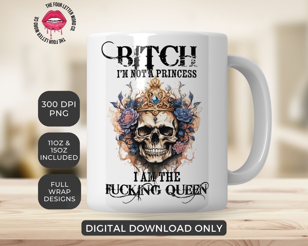 Funny Sarcastic Mug Sublimation Design Full Wrap Design - Etsy