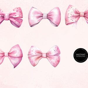 Pink Hair Bow Clipart Bow Illustration Hair Bow PNG Hair Accessory ...