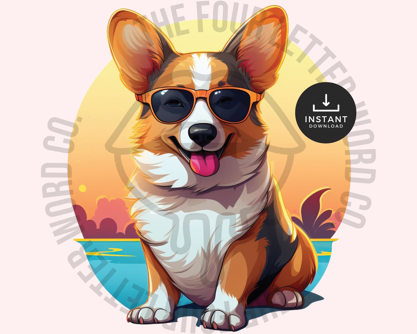 Corgi Clipart Cute Welsh Corgi PNG Corgi Dog PNG Corgi Vector ...