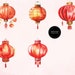 Chinese Lantern Clipart Chinese Clipart Chinese Illustration Boho Paper ...