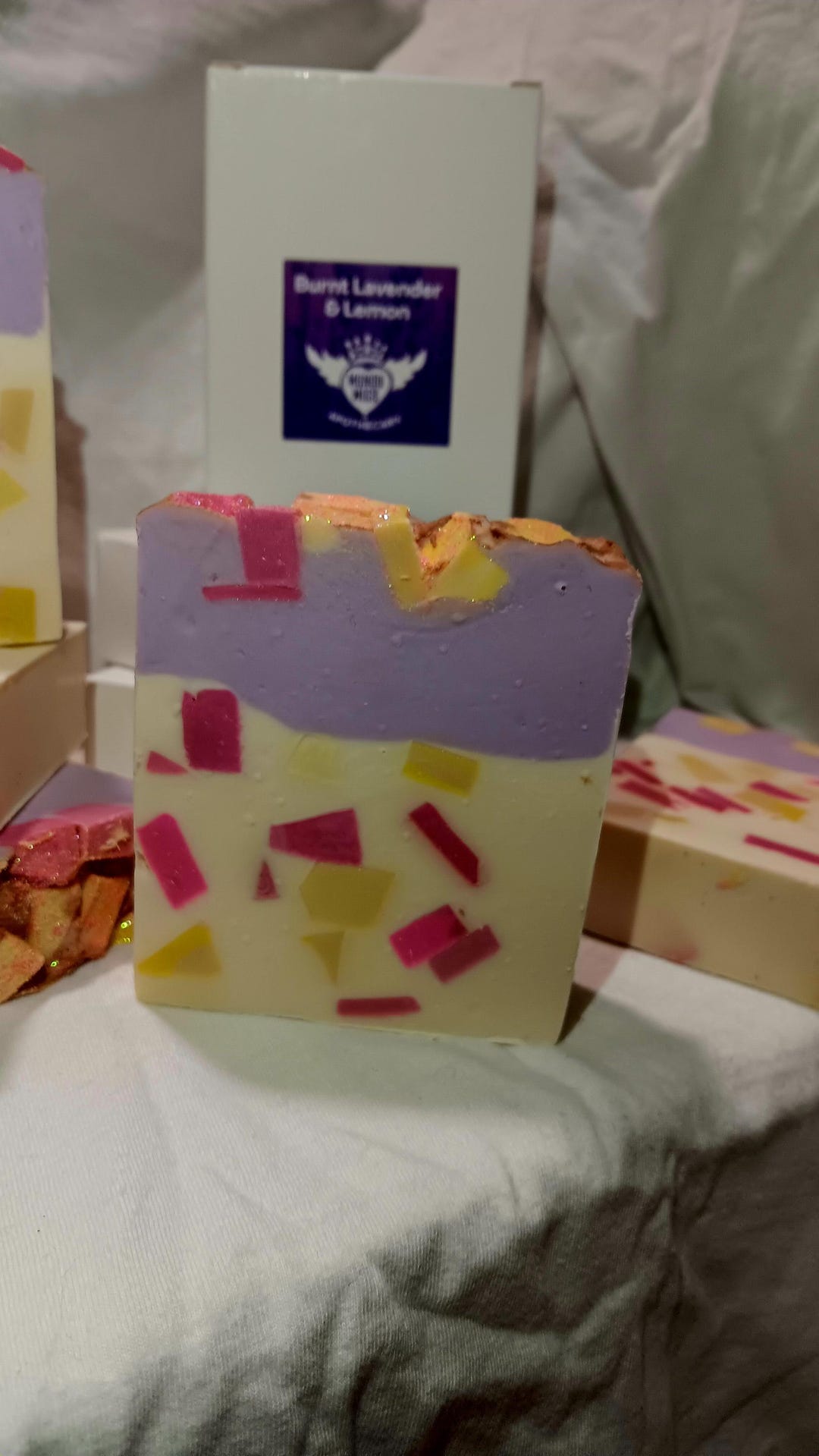Burnt Lavender and Lemon Cold Process Soap - Etsy