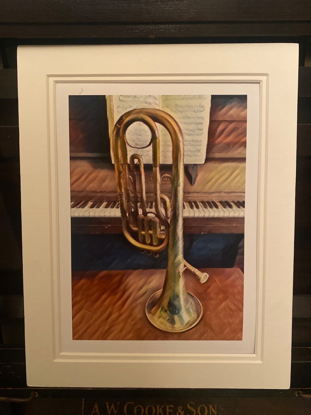Tenor Horn Greetings Card, Print or Keyring - Etsy