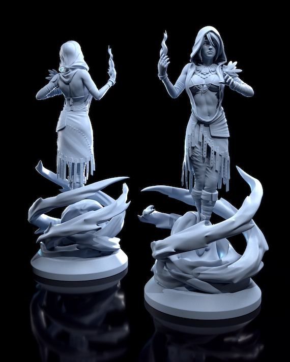 Morrigan Dragon Age Assembly Required Unpainted 3d - Etsy