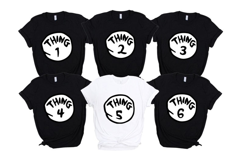 Customizable Thing Shirts, Thing Shirts, Thing Numbers, Thing 1,2,3,4,5 ...
