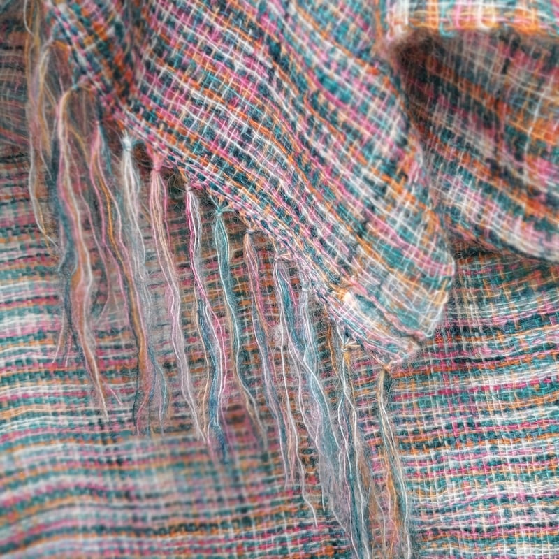 Hand Woven Scarf - Etsy