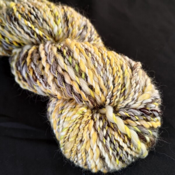 Handspun Art Yarn - Etsy