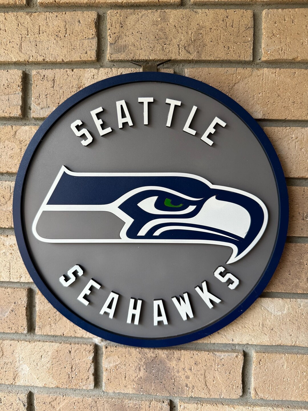 Seattle Seahawks 3d Wood Sports Sign - Etsy