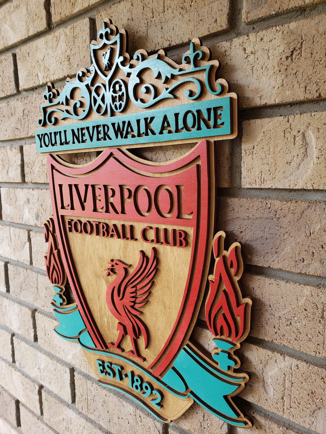 Liverpool FC 3d Wood Decor Sign - Etsy