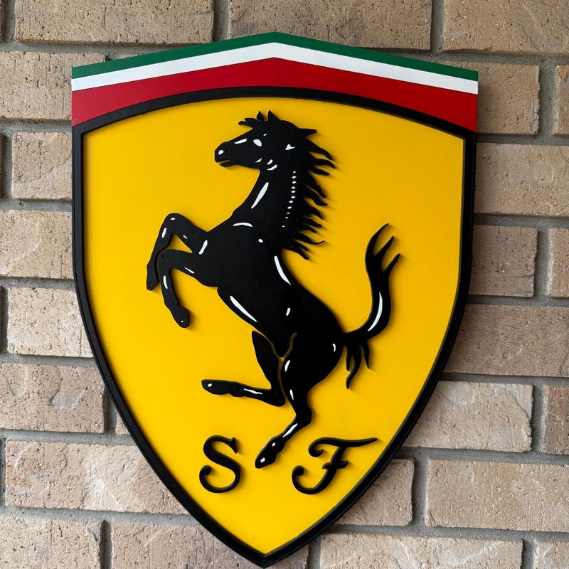 Ferrari Sign - Etsy
