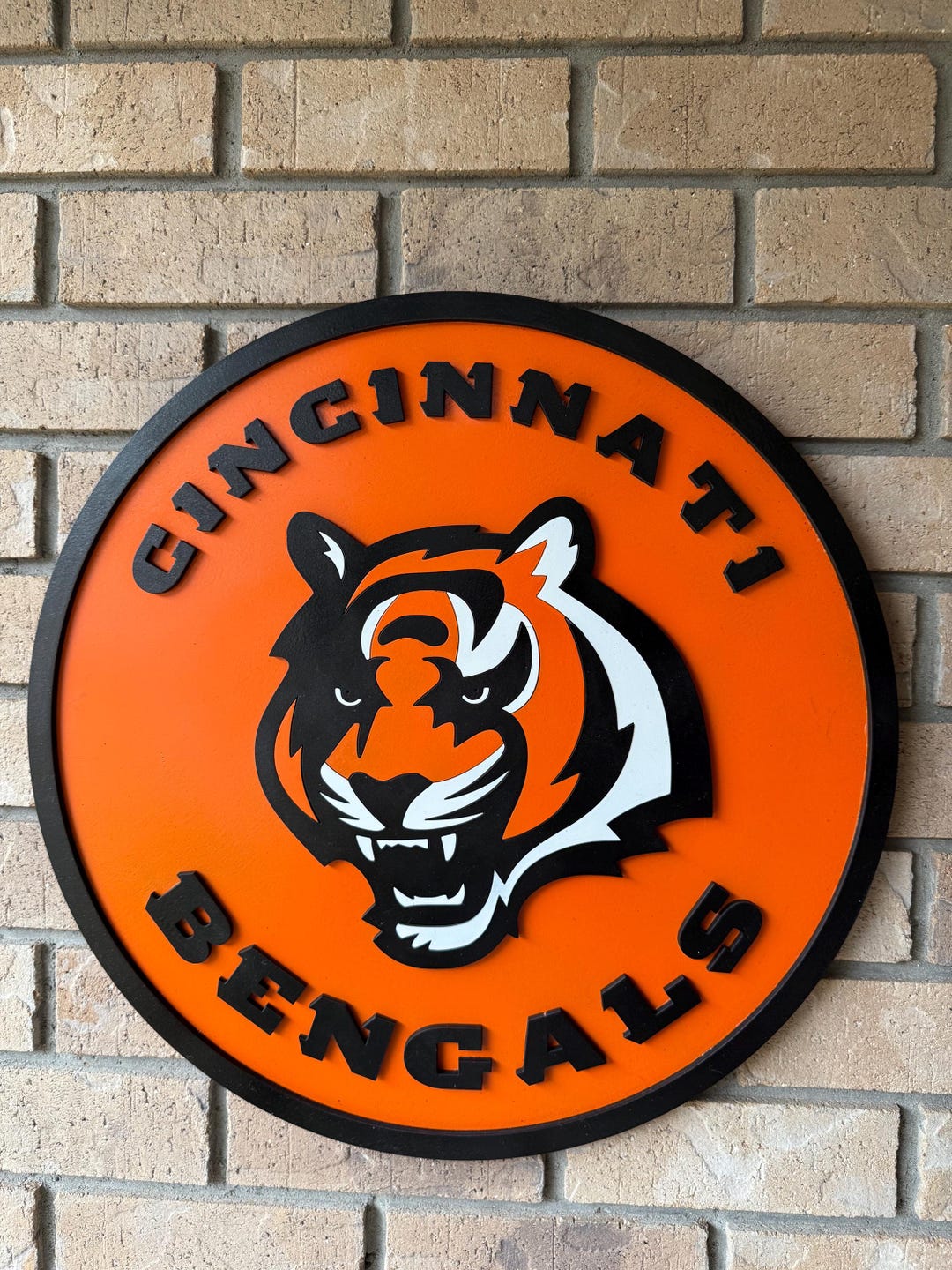 Cincinnati Bengals 3d Wood Sports Sign - Etsy