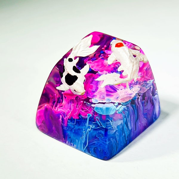 Koi Fish Resin Keycap - Etsy