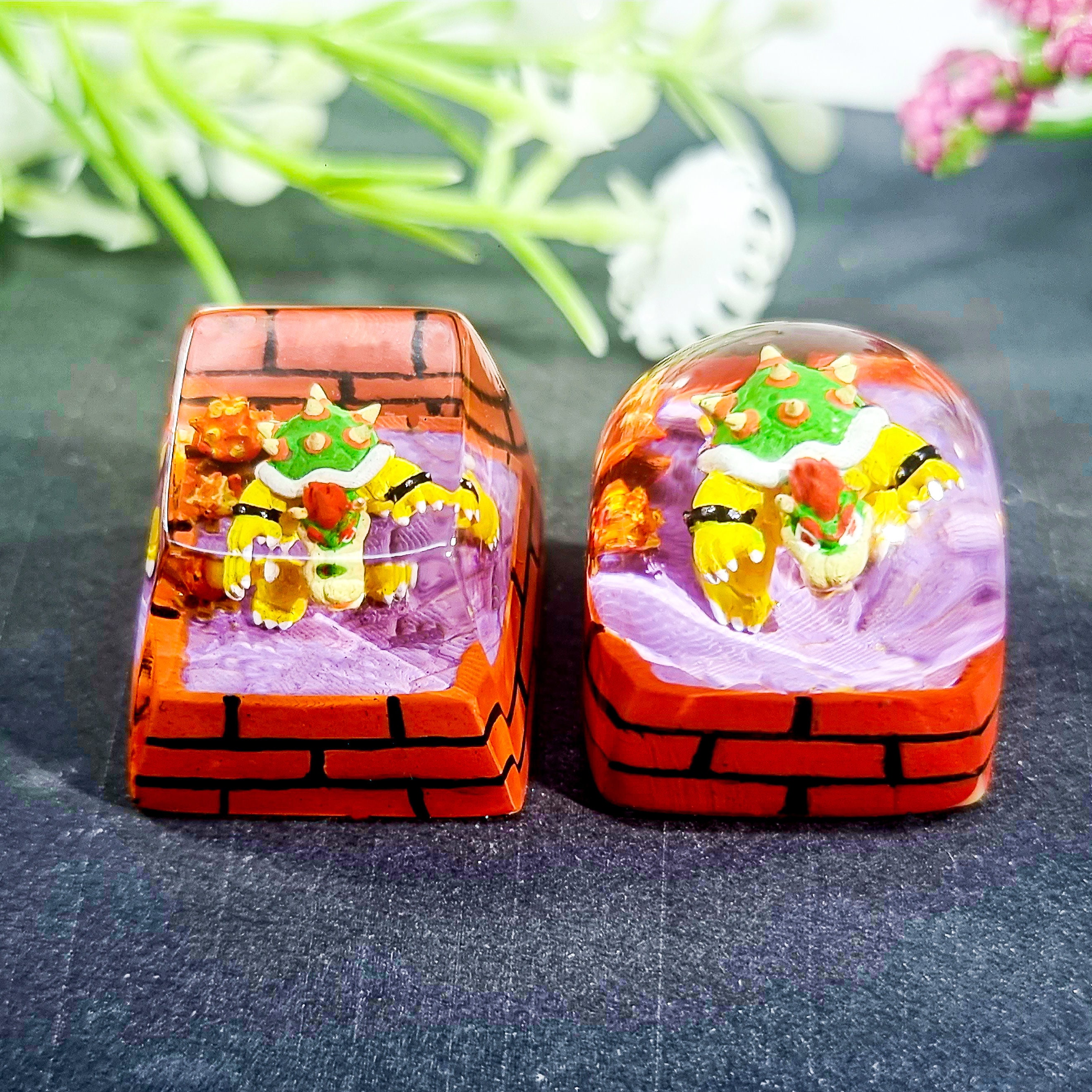 Bowser Tortoise Keycap Super Mario Keycap Game Mario Keycap - Etsy