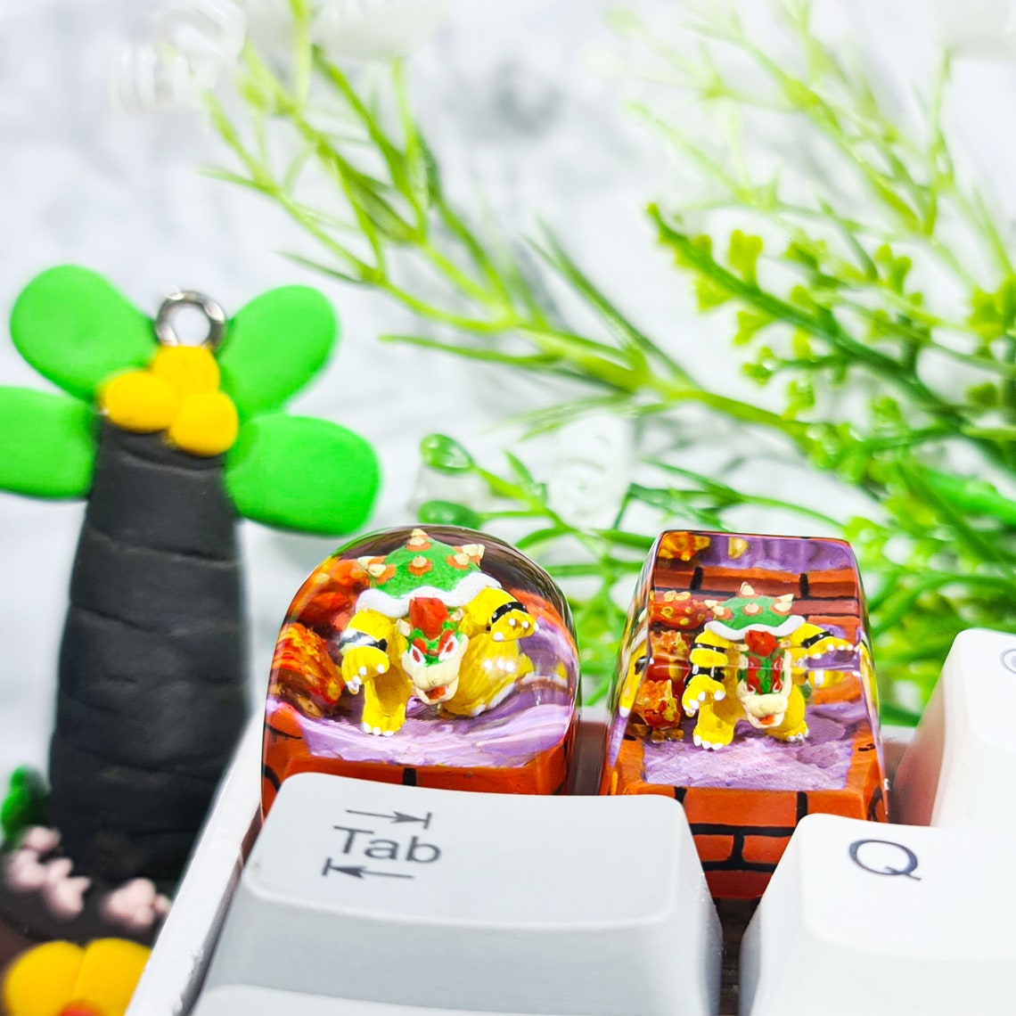 Bowser Tortoise Keycap Super Mario Keycap Game Mario Keycap - Etsy