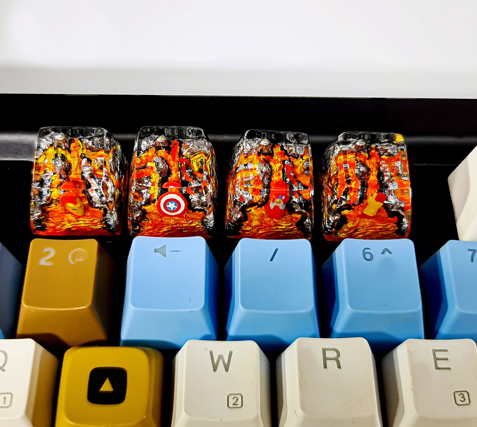 Iron Man Keycap Captain America Keycap Moutain Keycap - Etsy