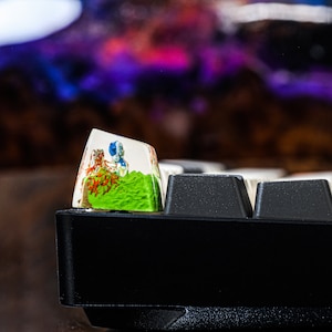 Anime Keycaps, Custom Anime Artisan Keycap, Custom Keycap, Artisan ...