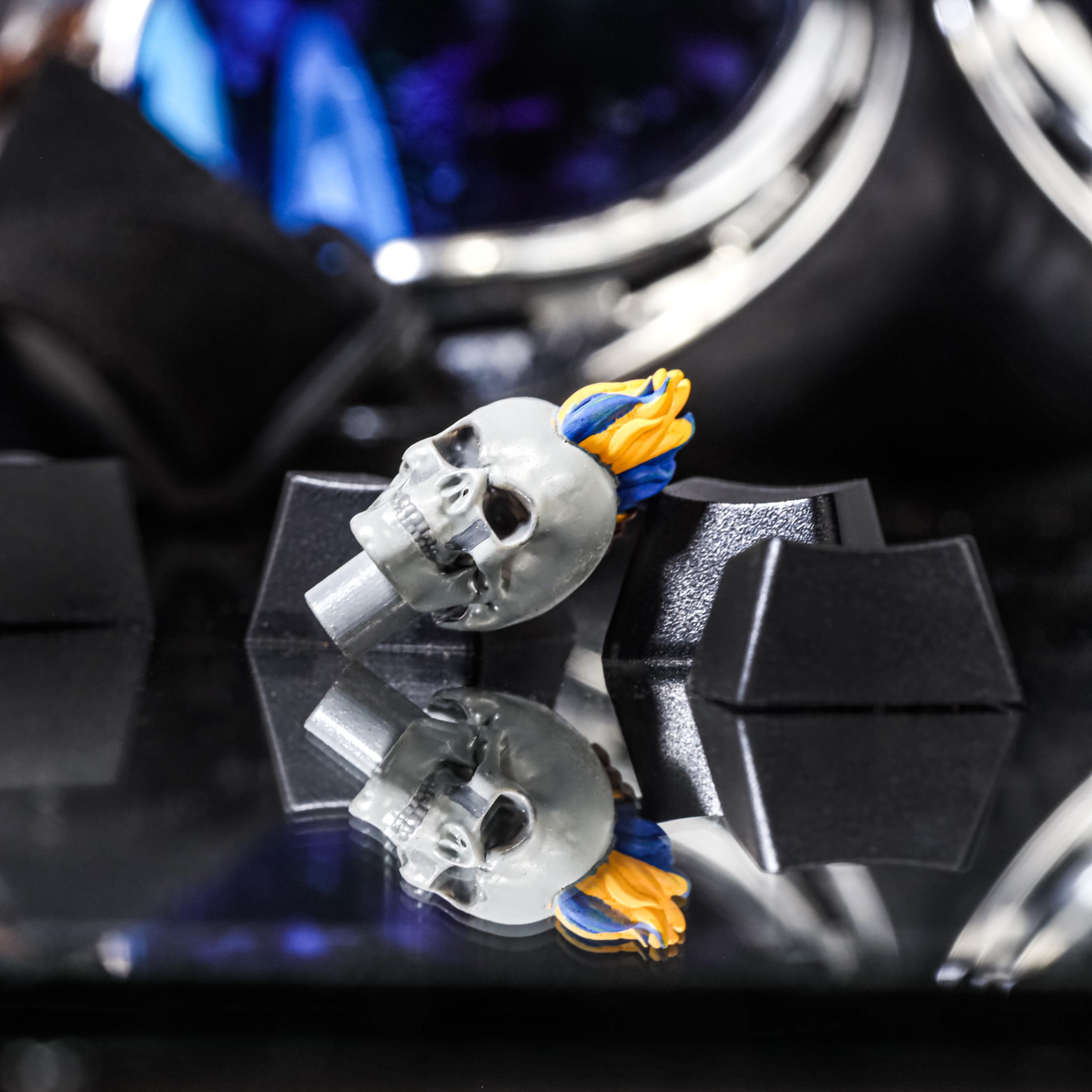 Skull Keycap, Halloween Keycap, Skullcap Keycap for Mechanical Keyboard ...