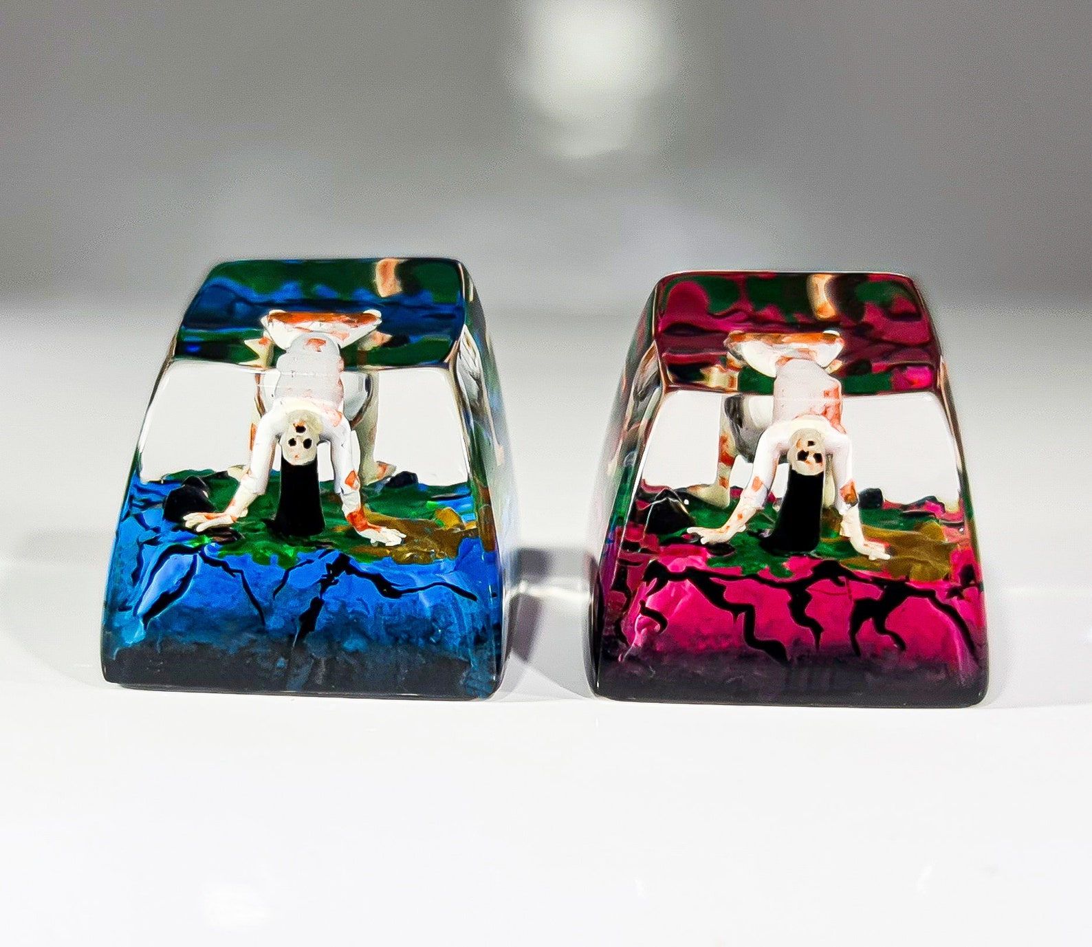 Female Ghost Keycap Halloween Keycaps Ghost Keycap Horror - Etsy