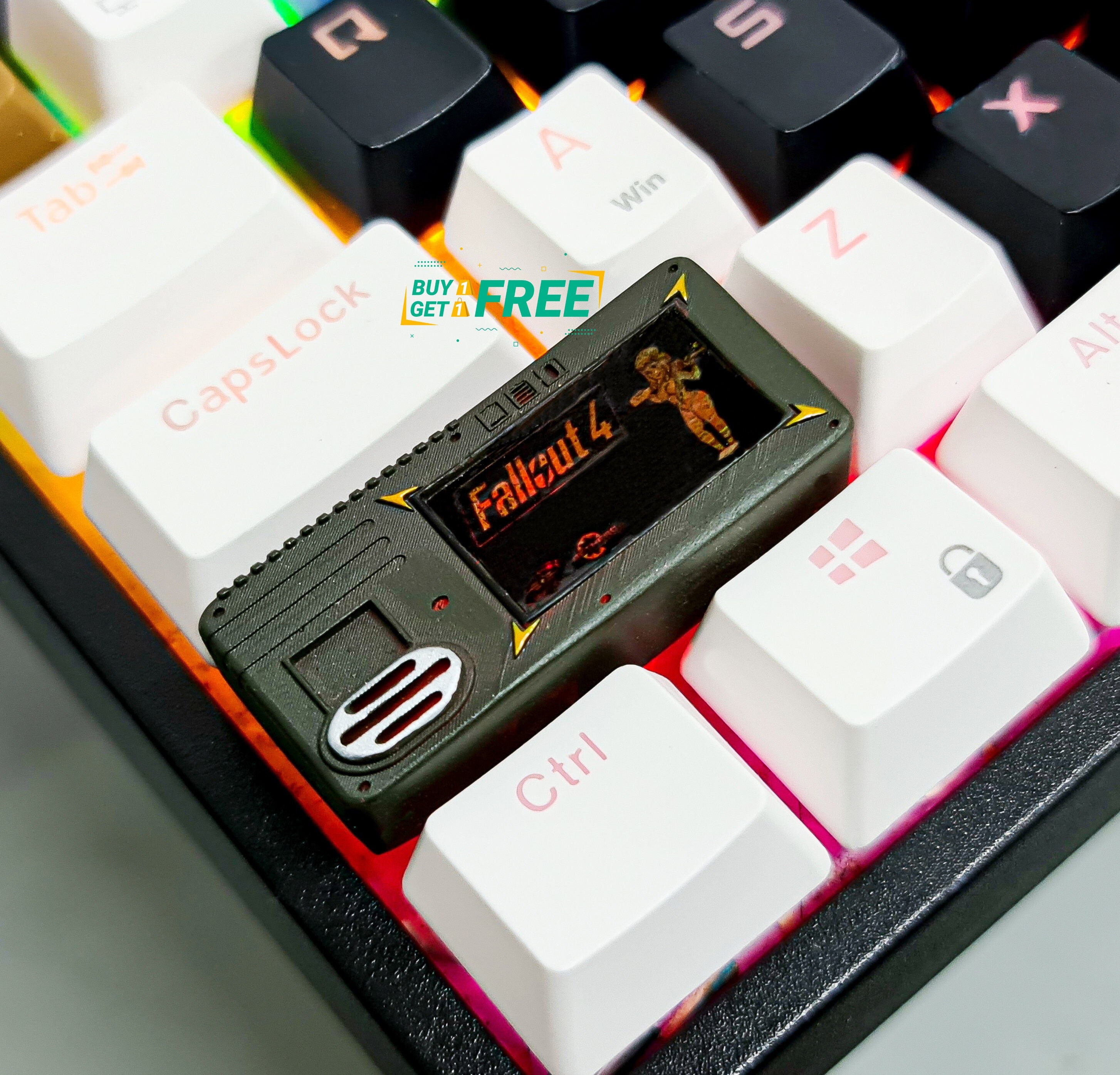 Pip Boy Keycap V3 Fallout Pip Boy Keycap Custom Keycap - Etsy