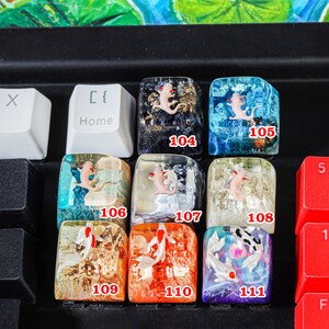 Koi Keycap Koi Fish Keycap Custom Keycap Artisan Keycap - Etsy
