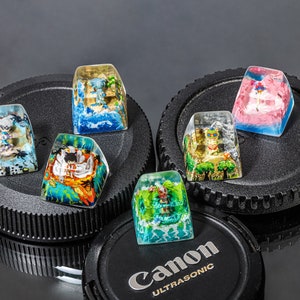 Gaming Keycap, Artisan Keycap, Custom Keycap,anime Artisan Keycaps ...