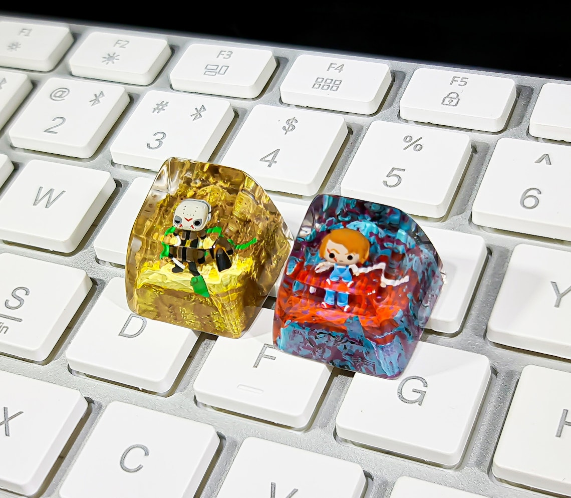 Halloween Keycaps Horror Keycap Ghost Keycap Horror - Etsy