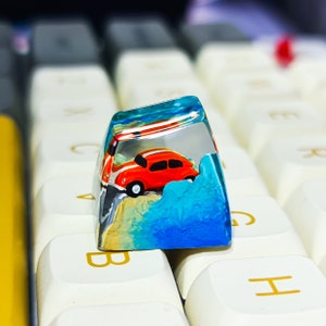 Car Keycap, Race Car Keycap , SA Profile Keycap, Custom Keycap, Artisan ...