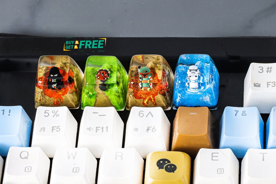 Star Wars Keycap, Darth Vader Keycap, Boba Fett Keycap, Chewbacca ...