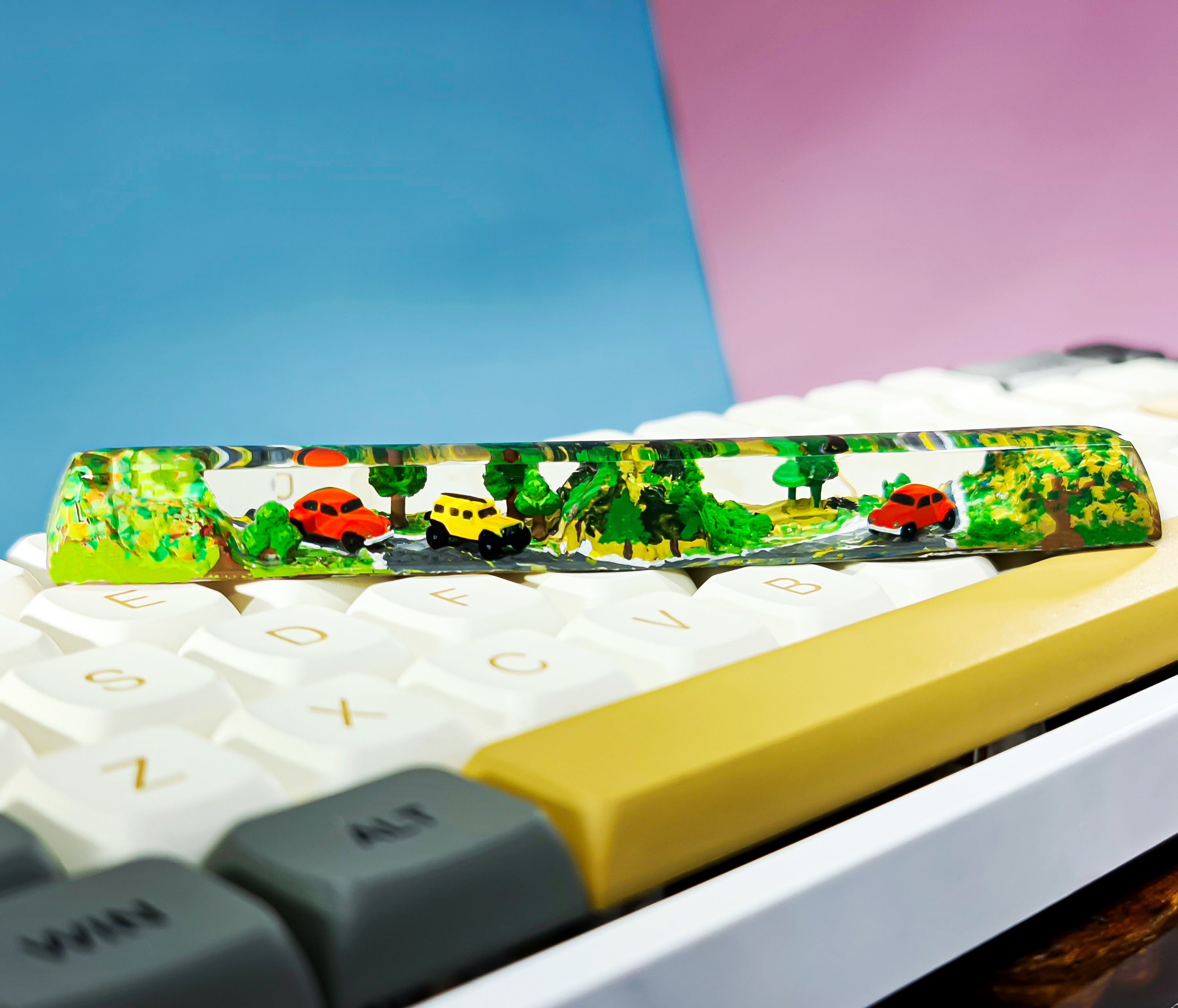 Car Spacebar Keycap Road Car Spacebar for Cherry MX - Etsy