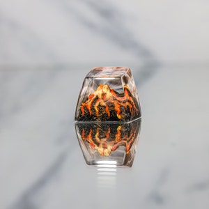 Volcano Eruption Artisan Keycap, Volcano Keycap, Gate Keycap, Custom ...
