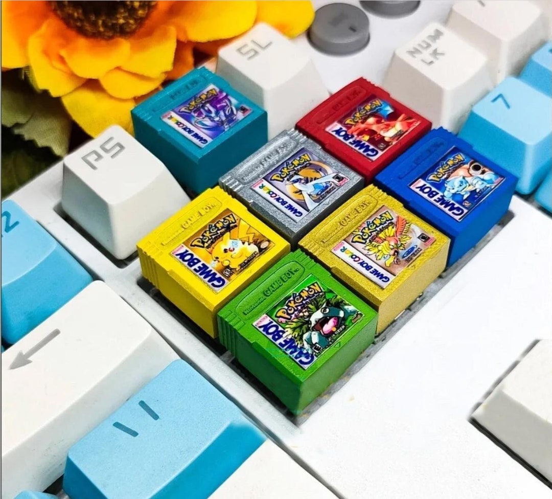 Gameboy Keycap, Custom Gameboy Cartridge Keycaps,custom Keycap, Father ...