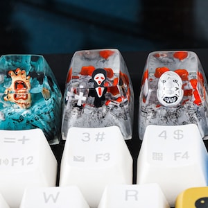 Halloween Artisan Keycap ,halloween Keycap, Horror Keycap, Skull Keycap ...