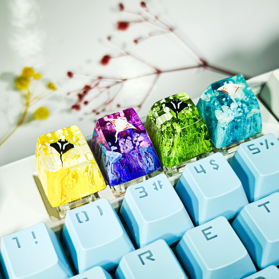 Ray Fish Keycap, Ray Keycaps, SA Profile Keycap, Custom Keycap, Artisan ...
