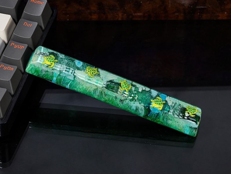 Sea Turtle Spacebar, Turtle Resin OEM SA Profile Key Cap, Turtle Keycap ...