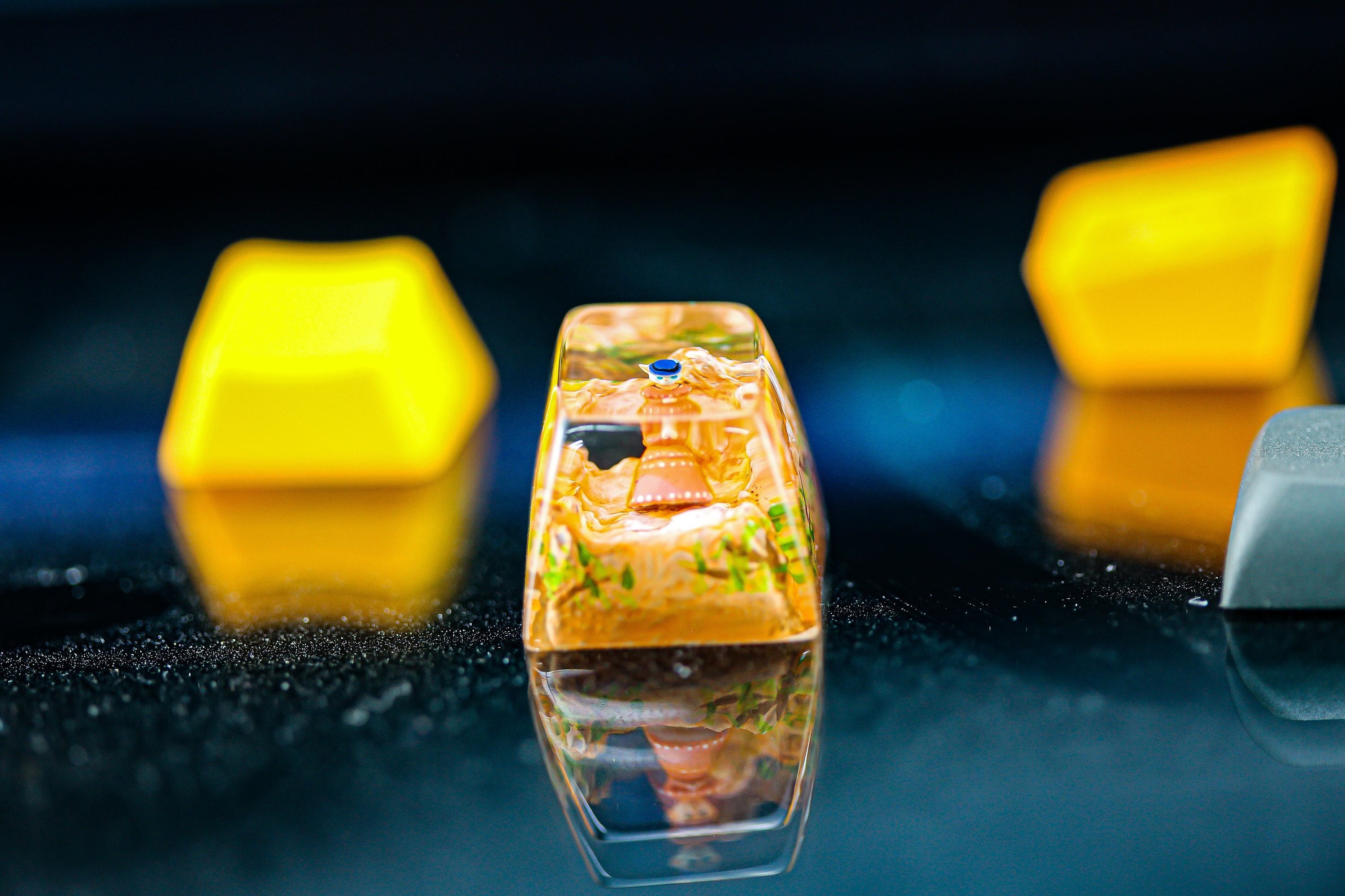 Custom Keycap, Artisan Keycap, Cat Keycap, Custom Spacebar Keycap ...