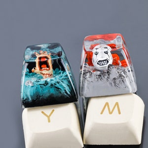 Halloween Artisan Keycap ,halloween Keycap, Horror Keycap, Skull Keycap ...
