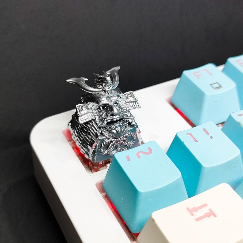 Samurai Keycap Artisan / Handmade Keycap / Samurai Keycap for | Etsy