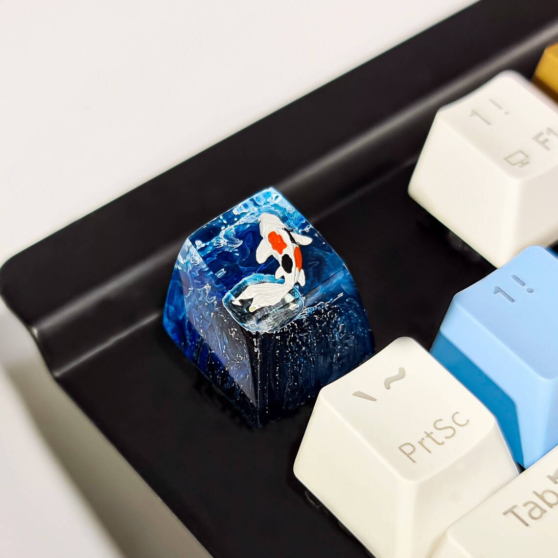 Blue Koi Keycap Koi Fish for Cherry Mx Keycap Custom Keycap - Etsy
