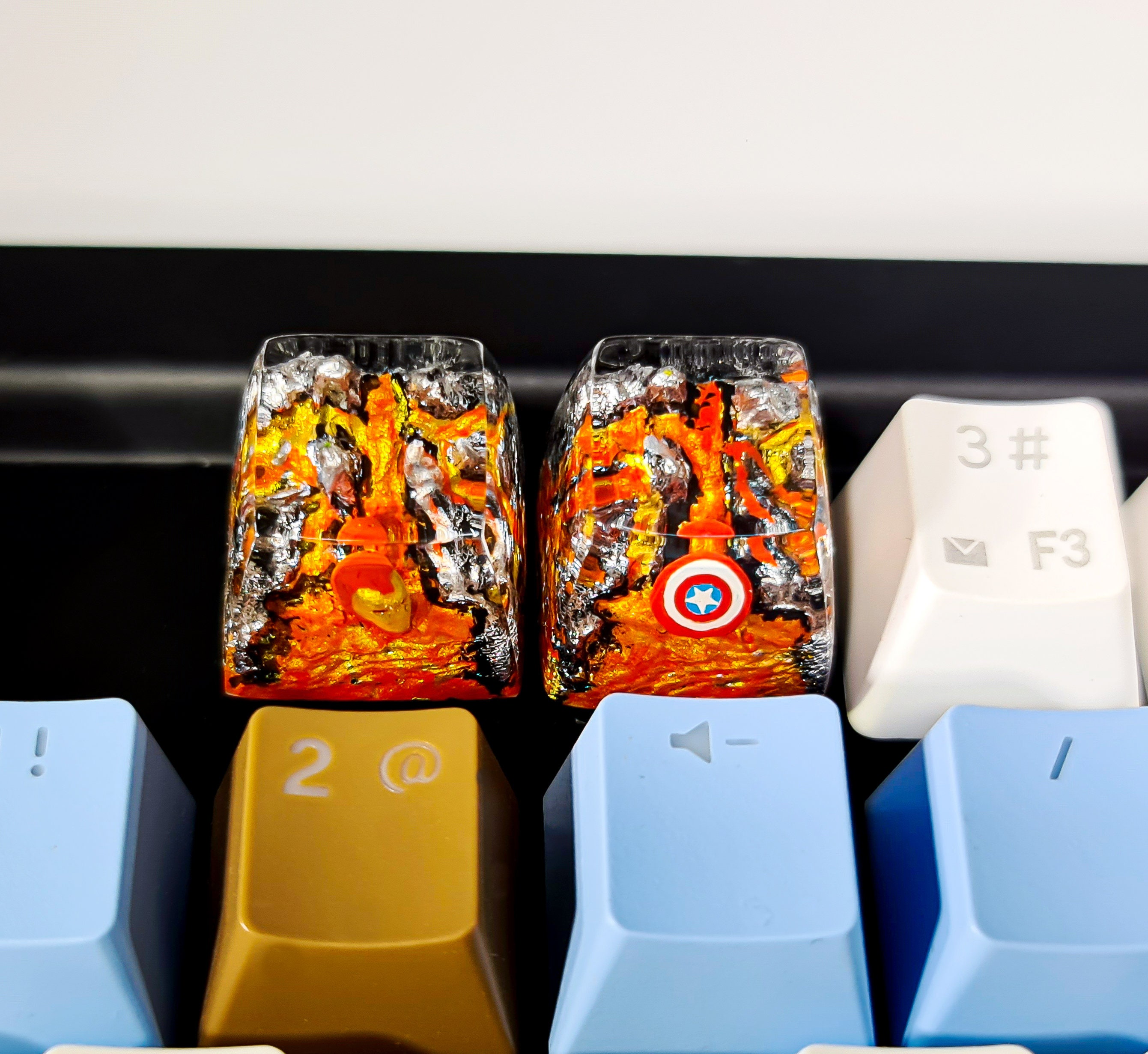 Iron Man Keycap Captain America Keycap Moutain Keycap - Etsy Canada