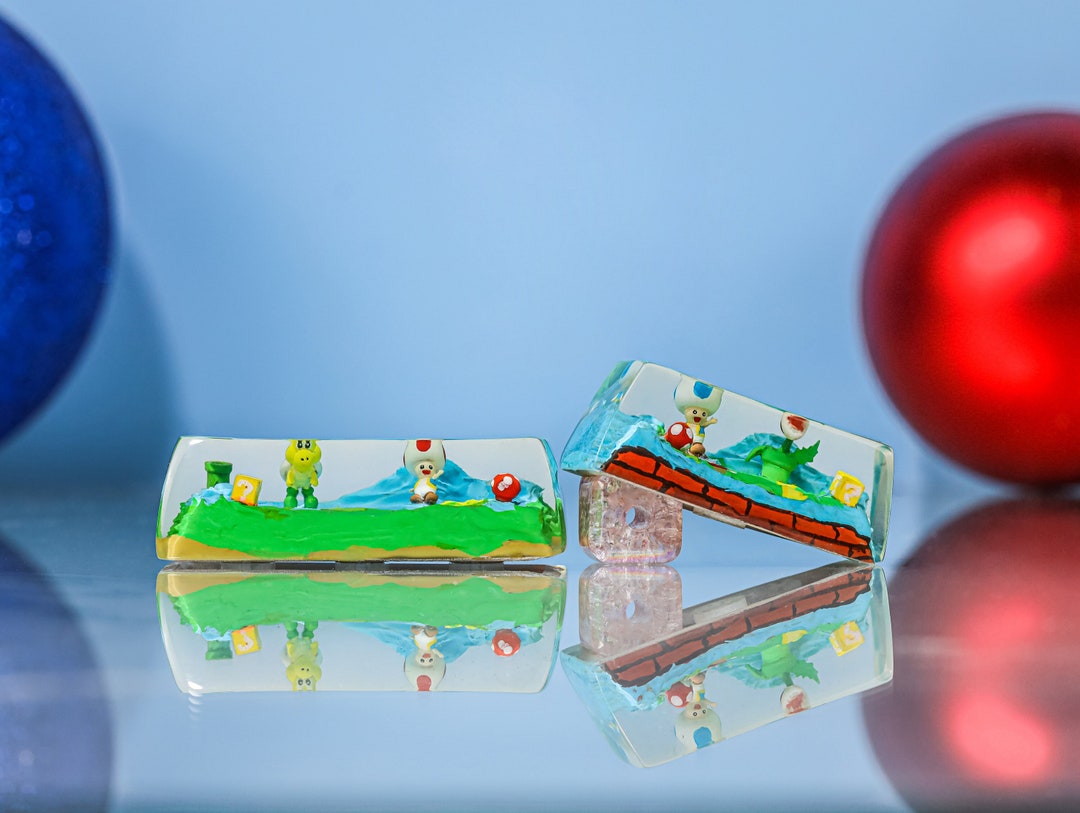 Game Mario Keycap, Toad and Yoshi Keycap, Mario Keycap, Piranha Keycap ...
