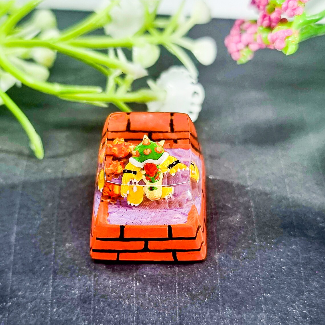 Bowser Tortoise Keycap Super Mario Keycap Game Mario Keycap - Etsy