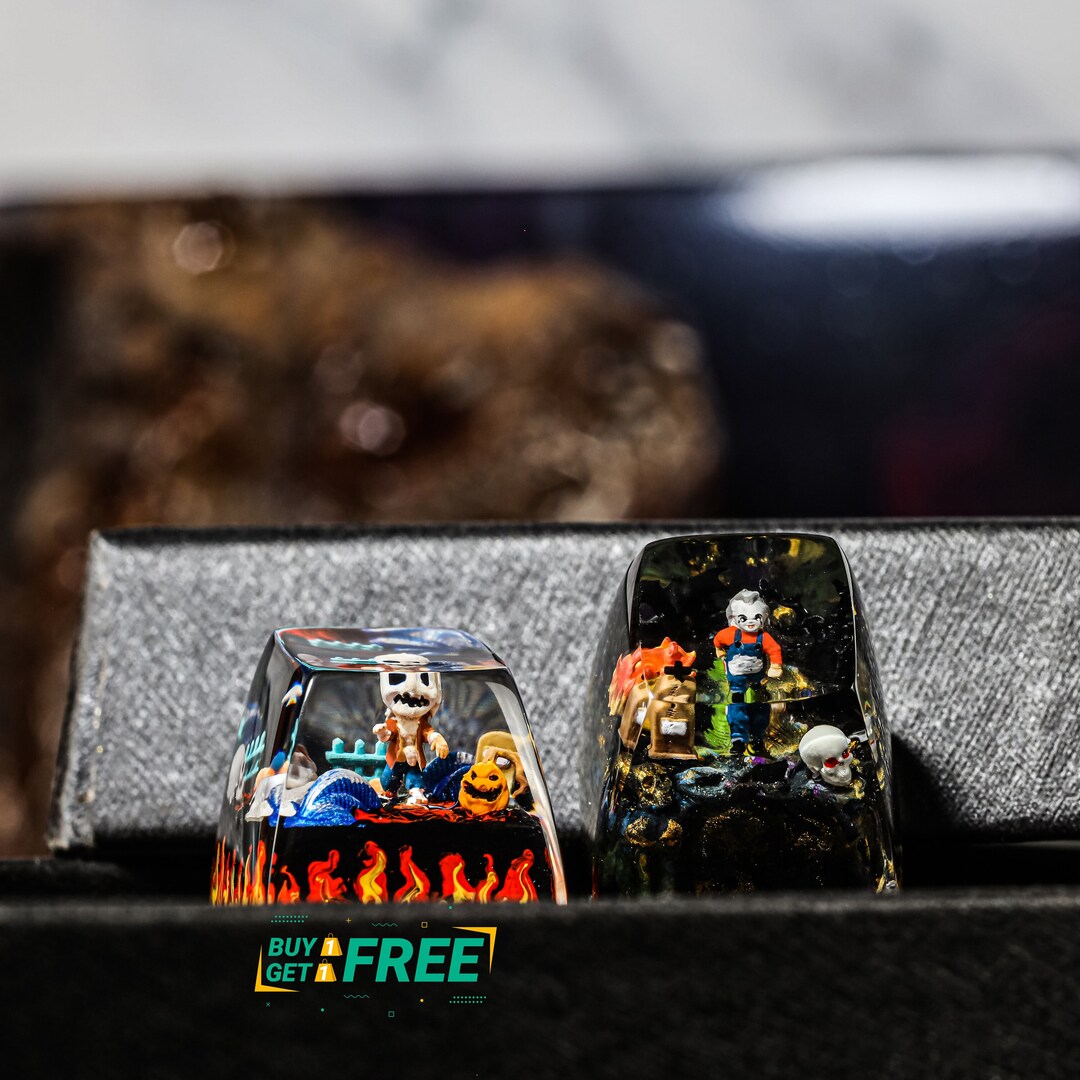 Zombie Keycap Keycap, Halloween Keycap, Anime Keycaps, Custom Keycap ...
