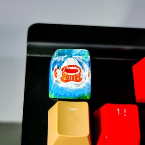 Shark Keycap, Shark's Jaw Keycap, Custom Keycap, SA Profile Keycap ...
