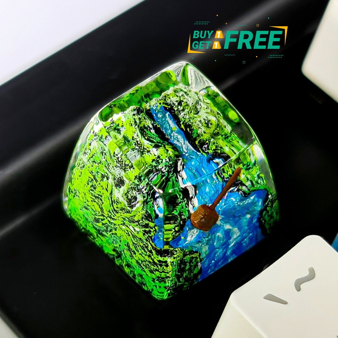 Artisan Handmade Keycap, Moutain Keycap, Cherry Mx Keycaps, Resin ...