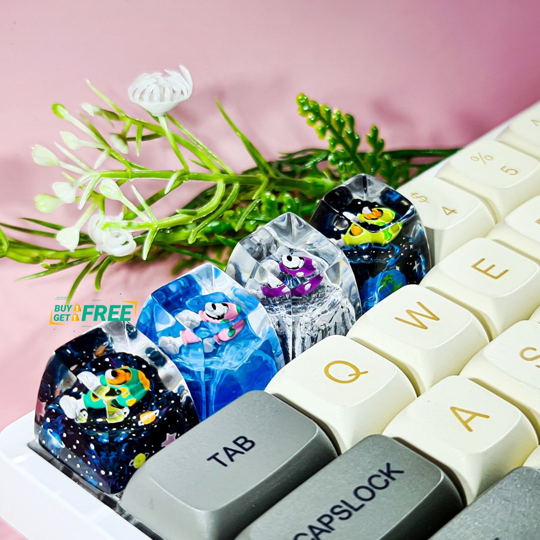 Spaceship Keycap, Galaxy Keycap for Cherry MX, SA Profile Keycap ...