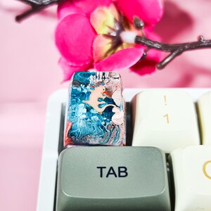 Axolotl Artisan Keycap, Custom Keycap, Artisan Keycap, Cherry Mx ...