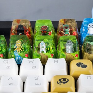 Star Wars Keycap, Darth Vader Keycap, Boba Fett Keycap, Chewbacca ...